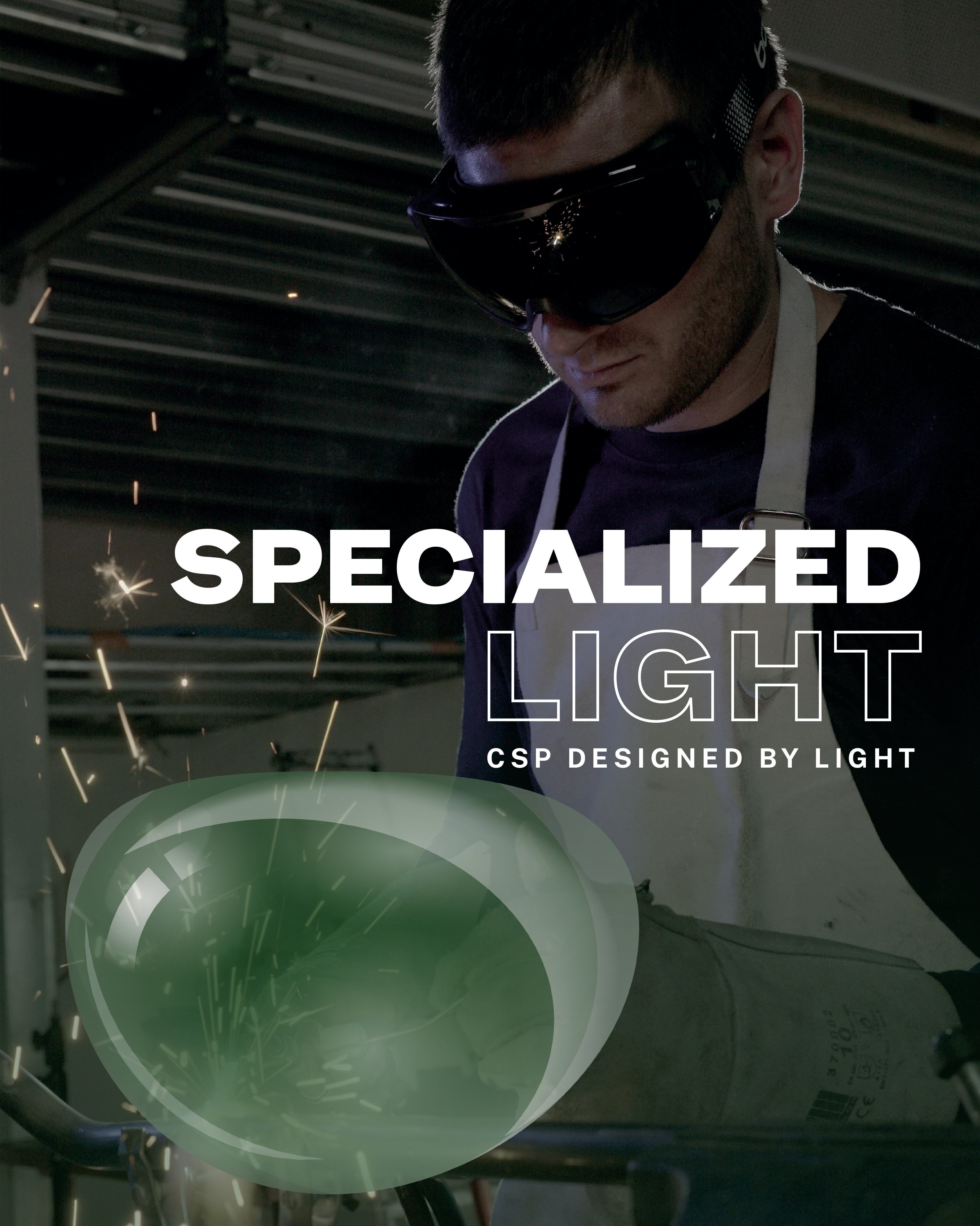 Which lenses protect from specialized light?