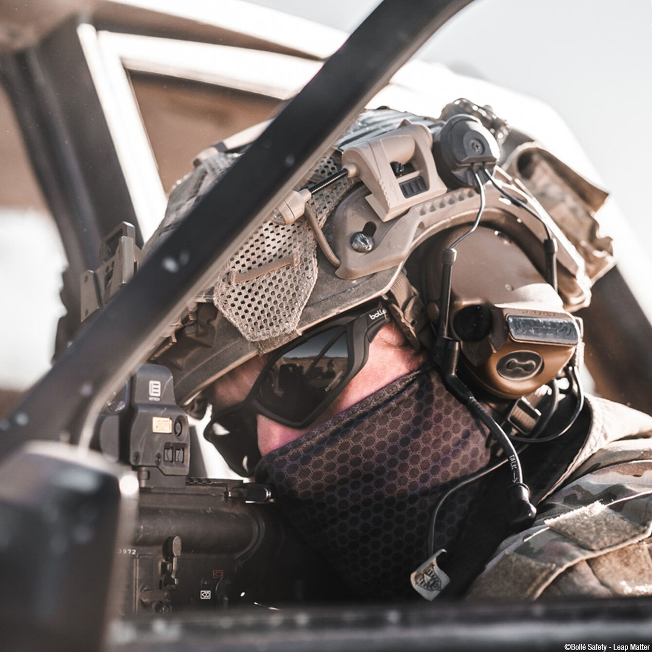 SWAT Polarized ballistic glasses | Bollé Safety